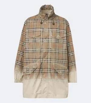 Burberry Zip Up Coats For Men