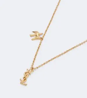 Saint Laurent Cassandre Chain Necklace