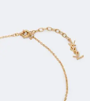 Saint Laurent Cassandre Chain Necklace