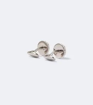 Giorgio Armani Cufflinks With Crystals