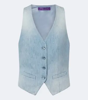 Ralph Lauren Denim Vest - Blue