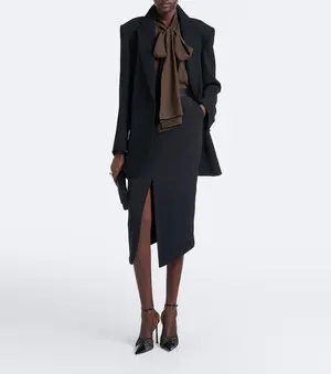 TOM FORD Lace And Patent Leather Pumps - Black