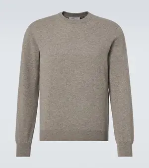 Agnona 100% Cashmere Crewneck Sweater - Grey