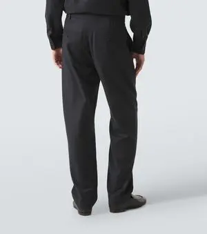 Agnona Wool Wide-leg Pants