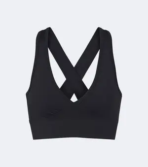 NORBA Racerback Sports Bra - Black
