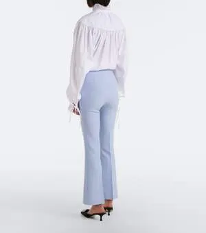 Safiyaa Mari Cr�pe Flared Pants
