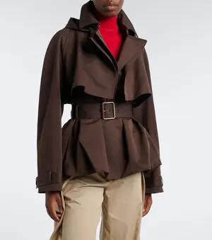 Loewe Cotton And Silk Gabardine Jacket