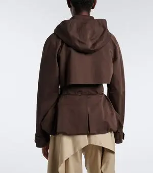 Loewe Cotton And Silk Gabardine Jacket