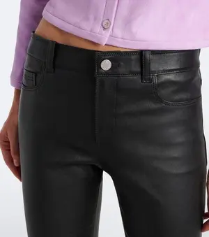 Stouls Dean Flared Leather Pants