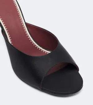 Magda Butrym Satin Mules