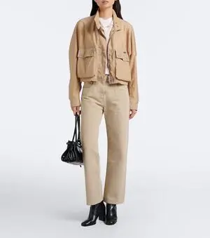 Prada Leather Ankle Boots