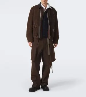 Sacai Cotton-blend Ripstop Cargo Pants
