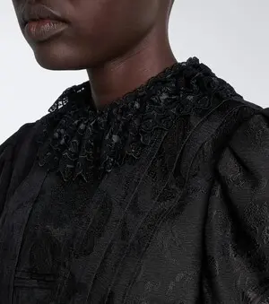 Chloé Lace And Jacquard Jacket