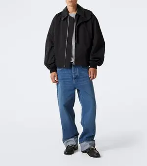 Bottega Veneta Intrecciato Twill Blouson Jacket