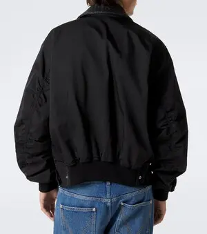 Bottega Veneta Intrecciato Twill Blouson Jacket