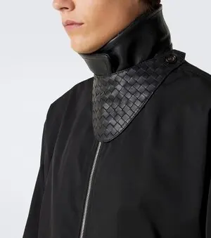 Bottega Veneta Intrecciato Twill Blouson Jacket