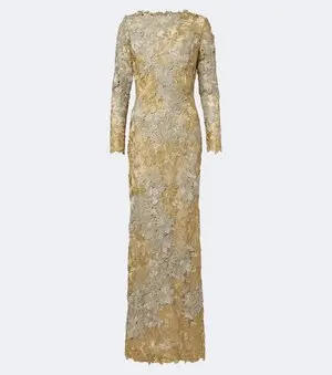 Oscar De La Renta Plain Evening Dresses