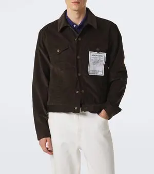 Acne Studios Patch-appliqu� Cotton Corduroy Jacket