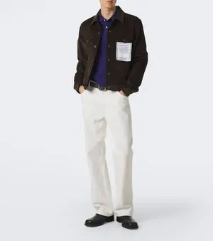 Acne Studios Patch-appliqué Corduroy Jacket