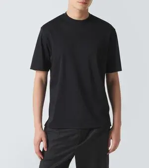 Agnona Cotton Jersey T-shirt - Black