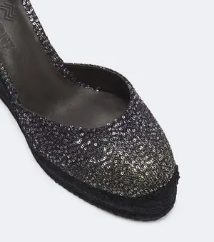 Missoni Eva Sequined Espadrille Wedges