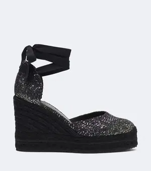 Missoni Eva Sequin Espadrille Wedges