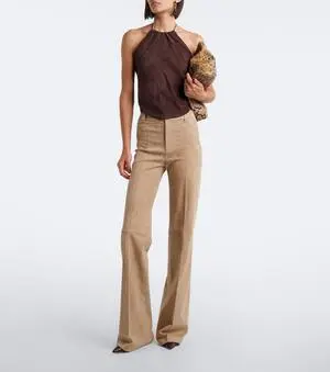 Stouls Lizzy Suede Bootcut Pants