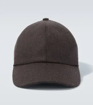 Agnona Wool Baseball Cap