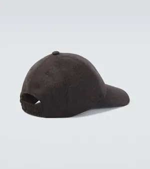 Agnona Wool Baseball Cap