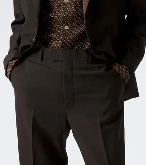 WALES BONNER Virgin Wool Trousers
