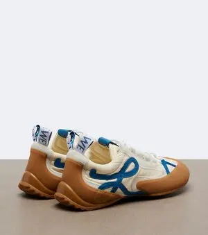 Loewe Grip Anagram Sneakers - White