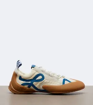 Loewe Grip Anagram Sneakers - White