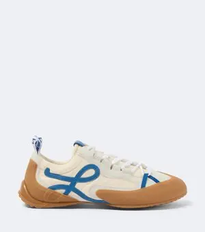 Loewe Grip Anagram Sneakers - White