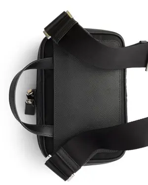 Prada Re-nylon And Saffiano Leather Shoulder Bag