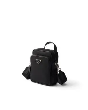 Prada Re-nylon And Saffiano Leather Shoulder Bag