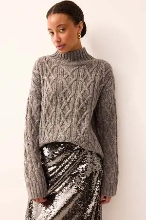 MARIE OLIVER Cecile Sweater - Titanium
