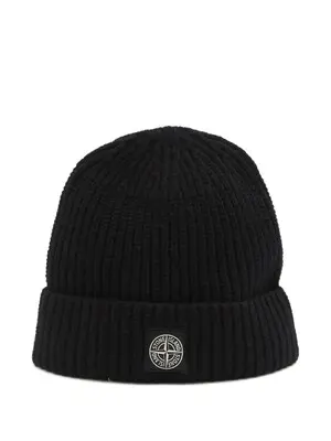 Stone Island Beanie - Black