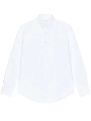 Givenchy Classic Long Sleeve Shirt Jacquard - White
