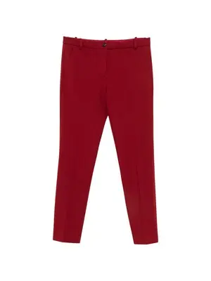 Pinko Tailored Tapered Trousers - Red