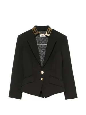 Elisabetta Franchi Jacket - Black