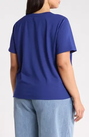 Eileen Fisher Relaxed Crewneck T-shirt - Infty