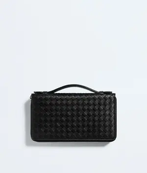 Bottega Veneta Intrecciato Piccolo Zip-around Organizer