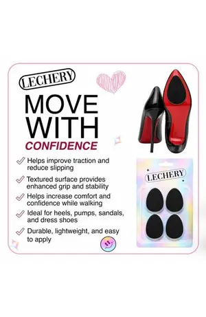 LECHERY® 2-pack No-slip Shoe Pads
