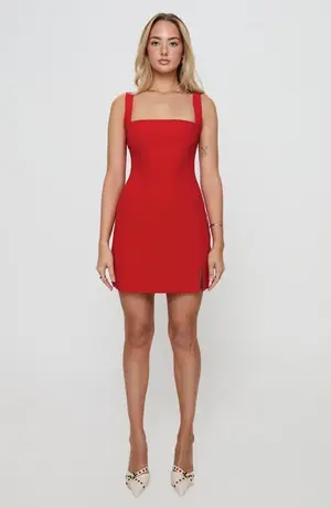 Princess Polly Bombshell Minidress - Red