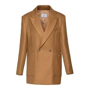 GIODORO Neutrals / Riganti Camel Wool Blazer