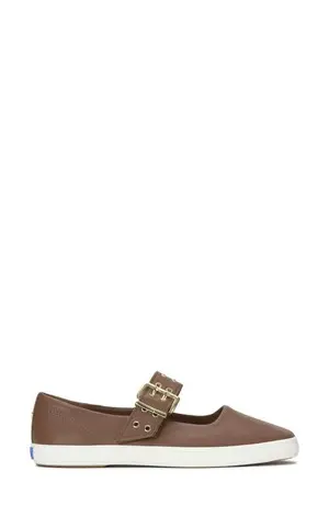 Keds® Square Toe Mary Jane - Brown