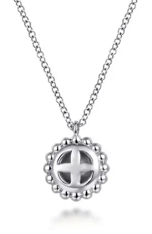 GABRIEL & CO. Dome Pendant Necklace