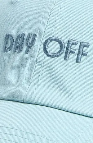 KENZKUSTOMZ Day Off Canvas Baseball Cap