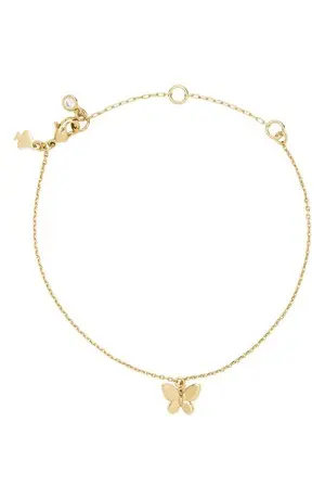 Kate Spade New York You're A Gem Butterfly Charm Bracelet