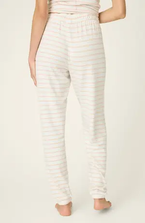 PJ Salvage Jadore Amour Striped Pajama Pants